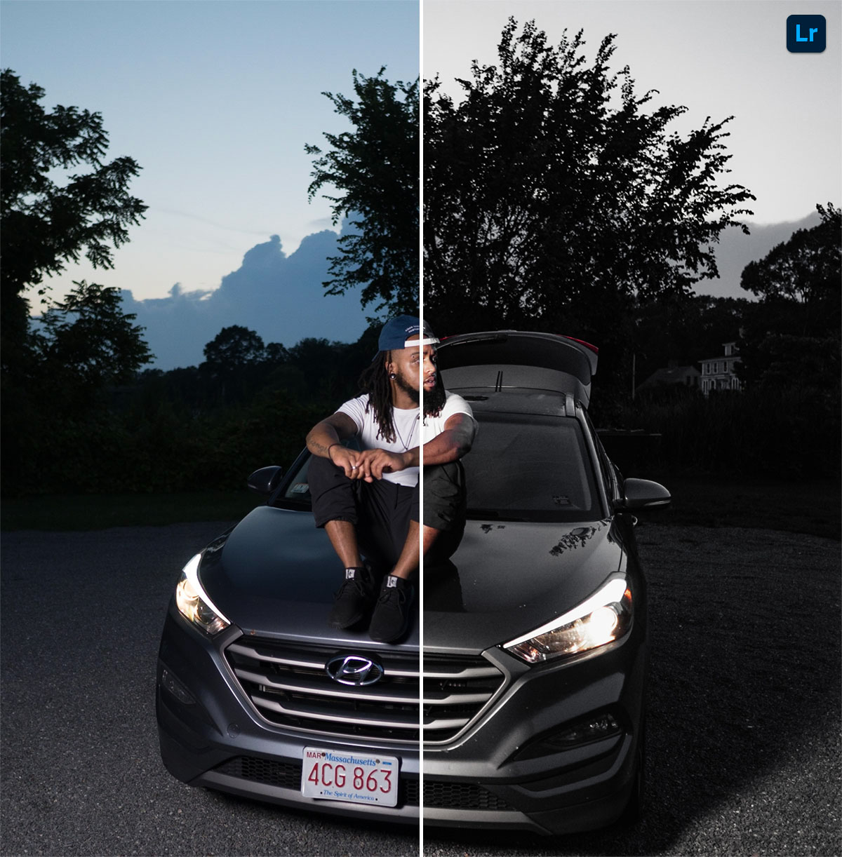 Self portrait | Remix | Photoshop Lightroom