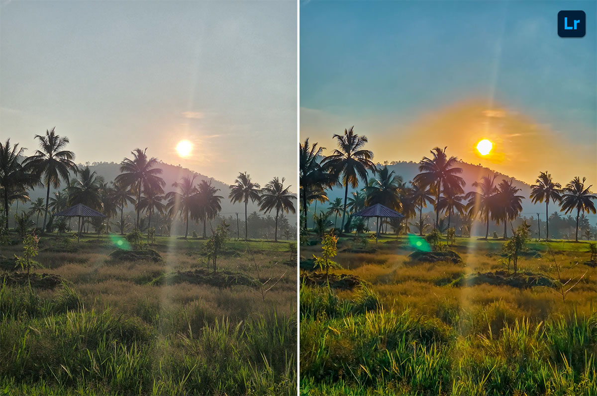 Artistic sunset | Edit | Photoshop Lightroom