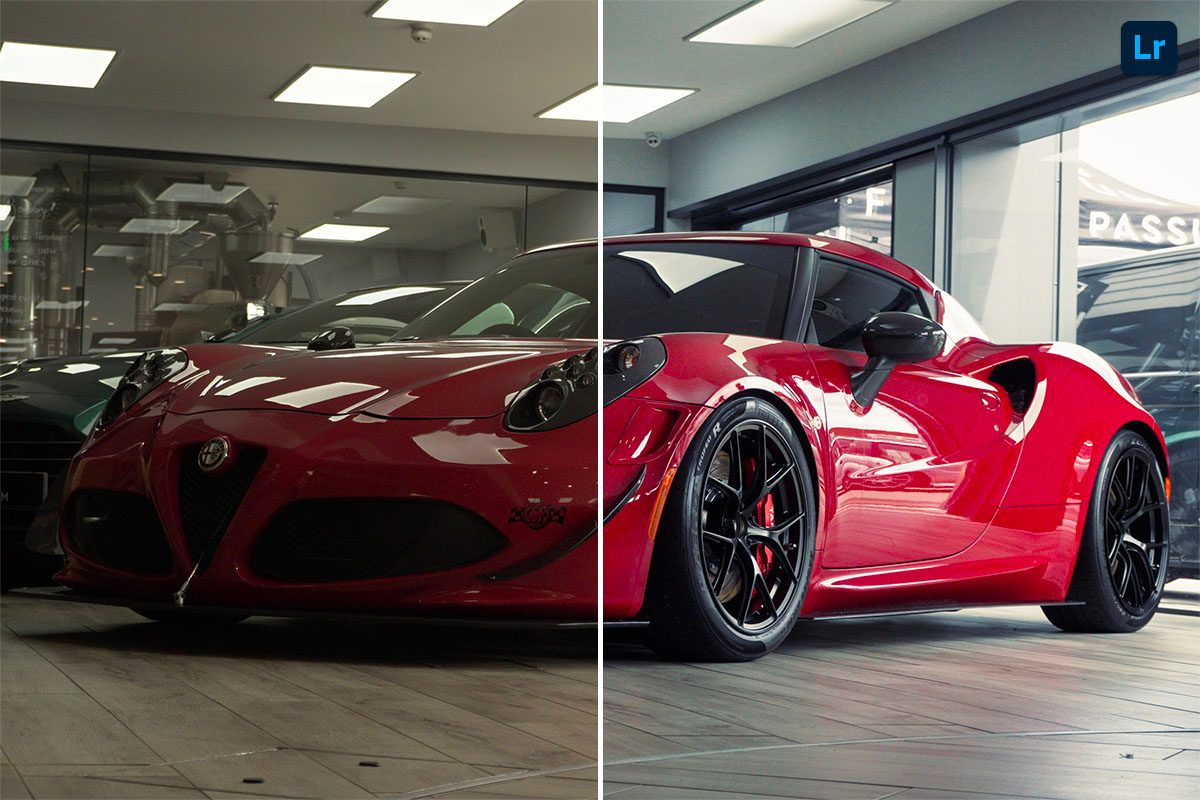 Alpha Romeo 4C | Remix | Photoshop Lightroom