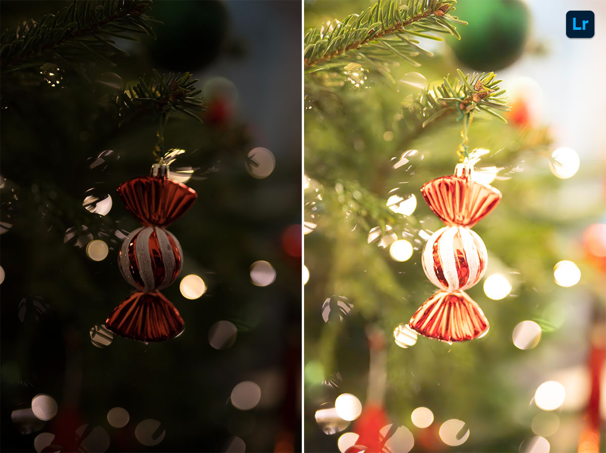 Adding sweetness to Christmas tree | Remix | Photoshop Lightroom