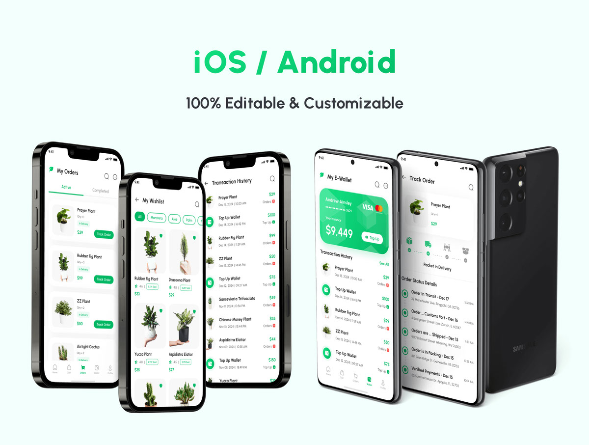 Potea - Plant E-Commerce and Online Store App UI Kit on Behance :: Behance Potea - Plant E-Commerce and Online Store App UI Kit on Behance :: Behance