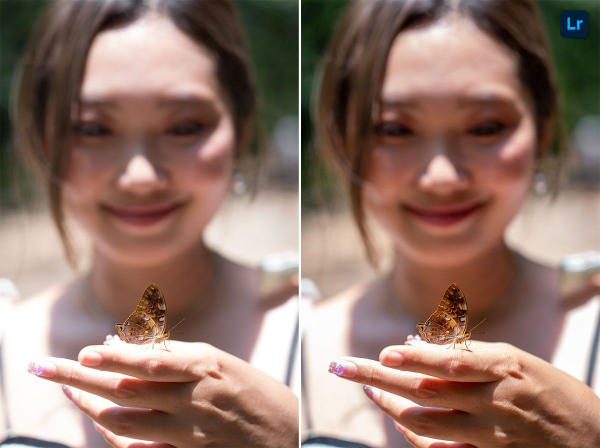Butterfly Girl | Remix | Photoshop Lightroom