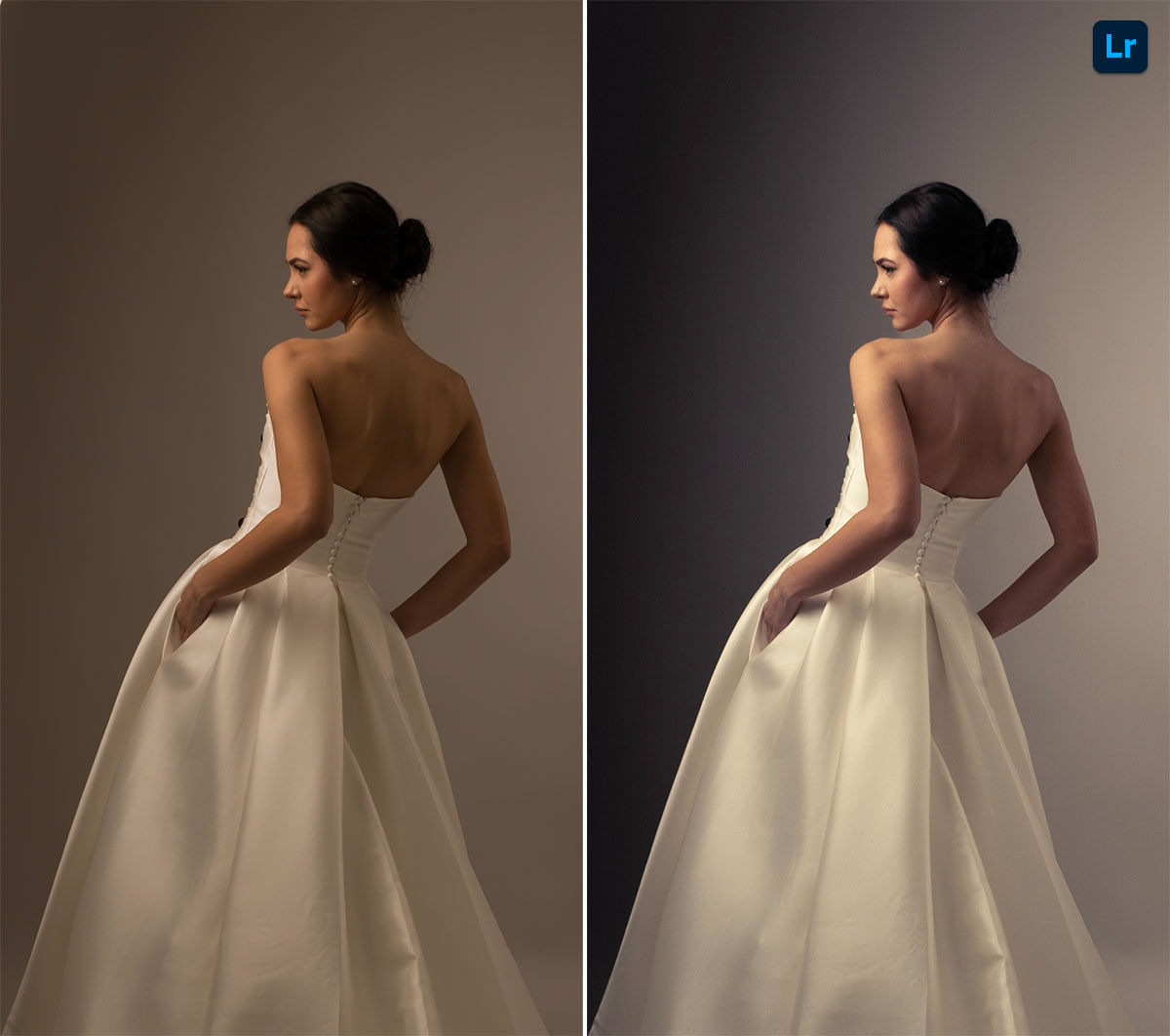 Bride shadow | Remix | Photoshop Lightroom