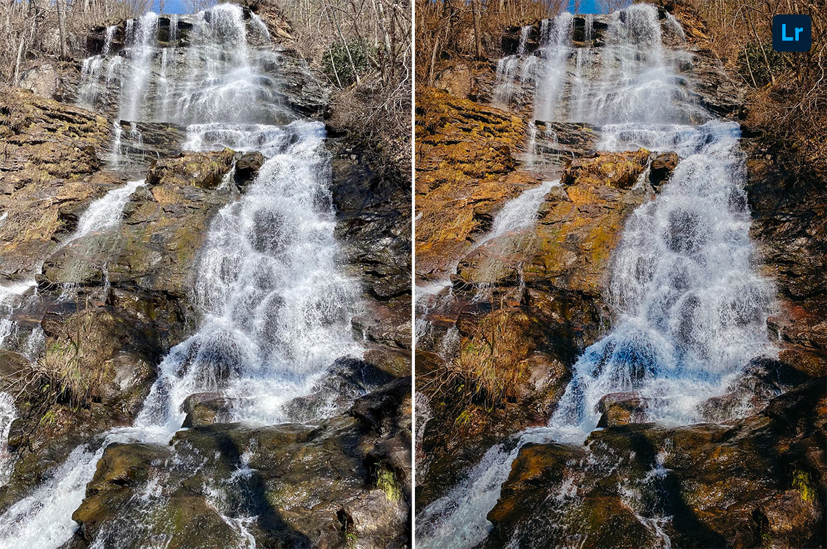 Waterfall Scenery | Edit | Photoshop Lightroom