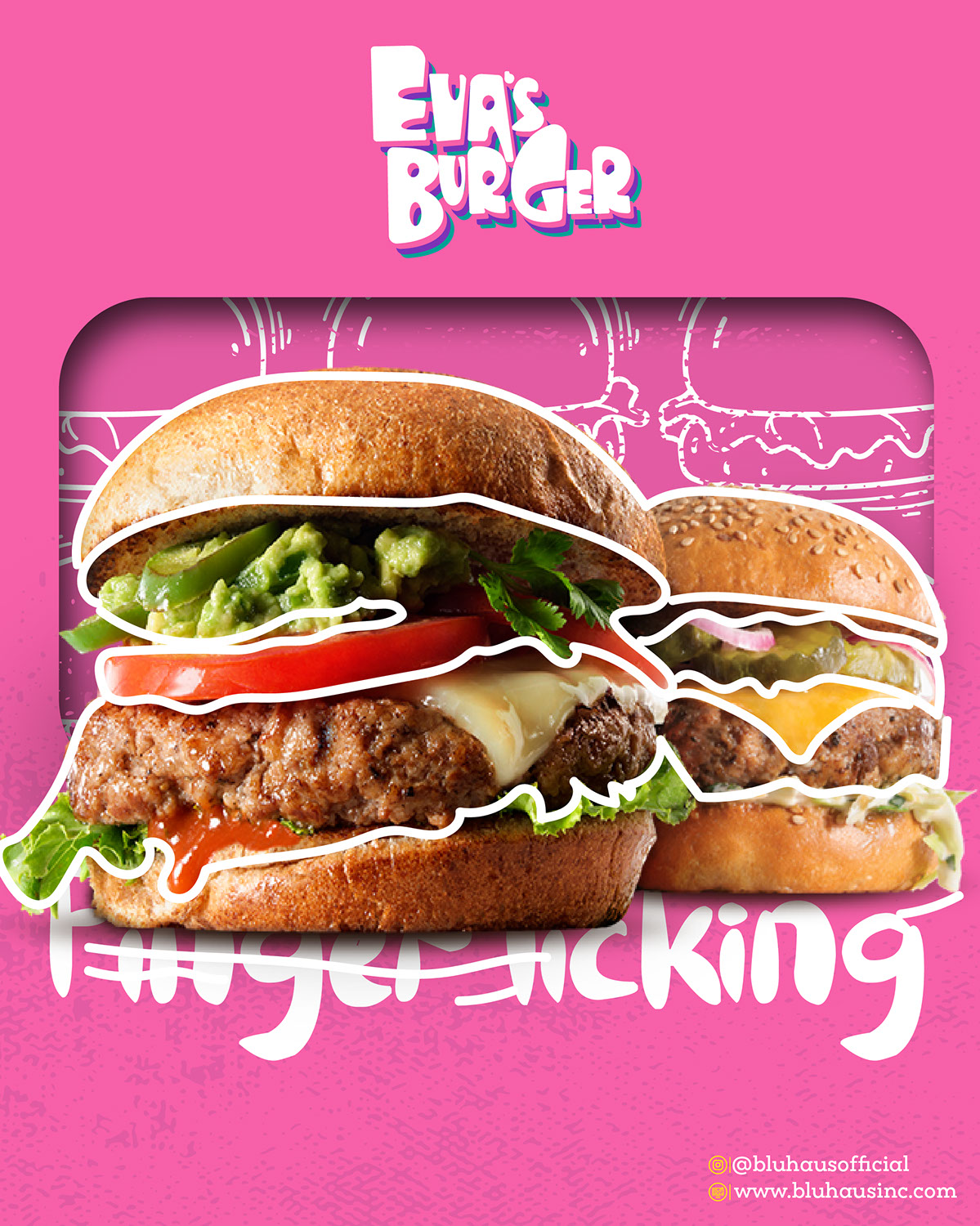 EVAs BURGER BRANDING on Behance :: Behance