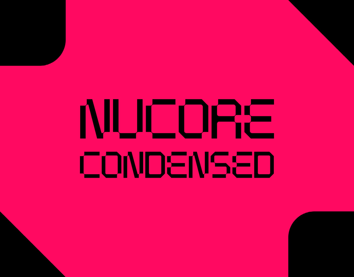 NuCore Condensed on Behance :: Behance