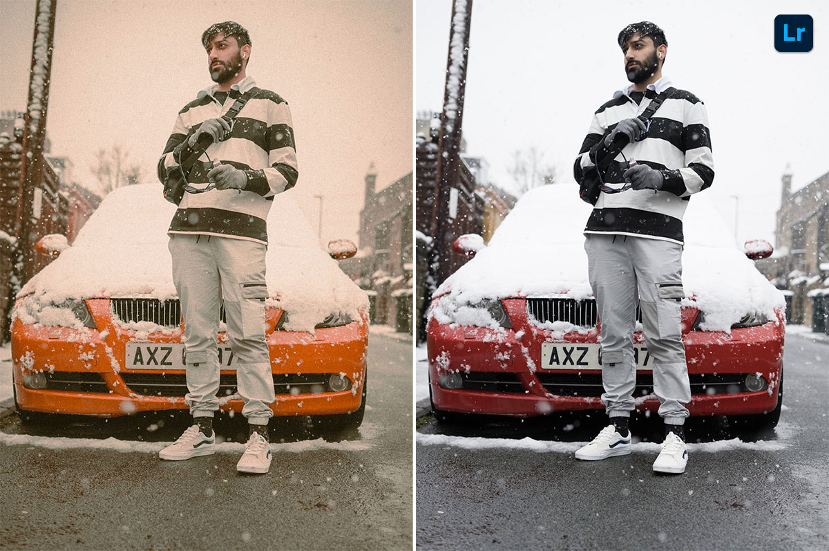 Cold like the snow | Remix | Photoshop Lightroom