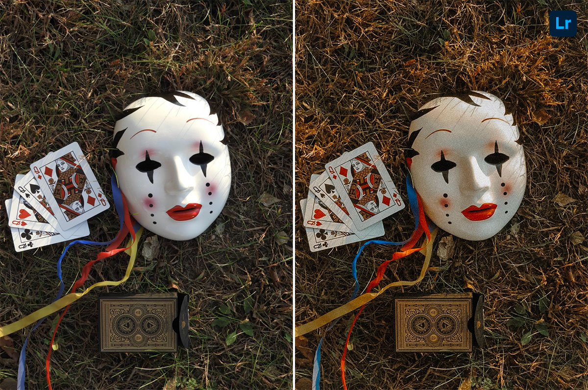 Card and mask | Edit | Photoshop Lightroom