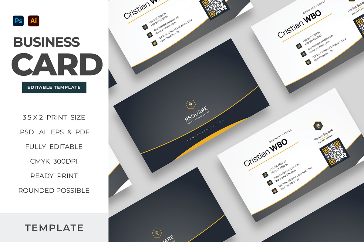 Dual Sided Business Card Design on Behance :: Behance