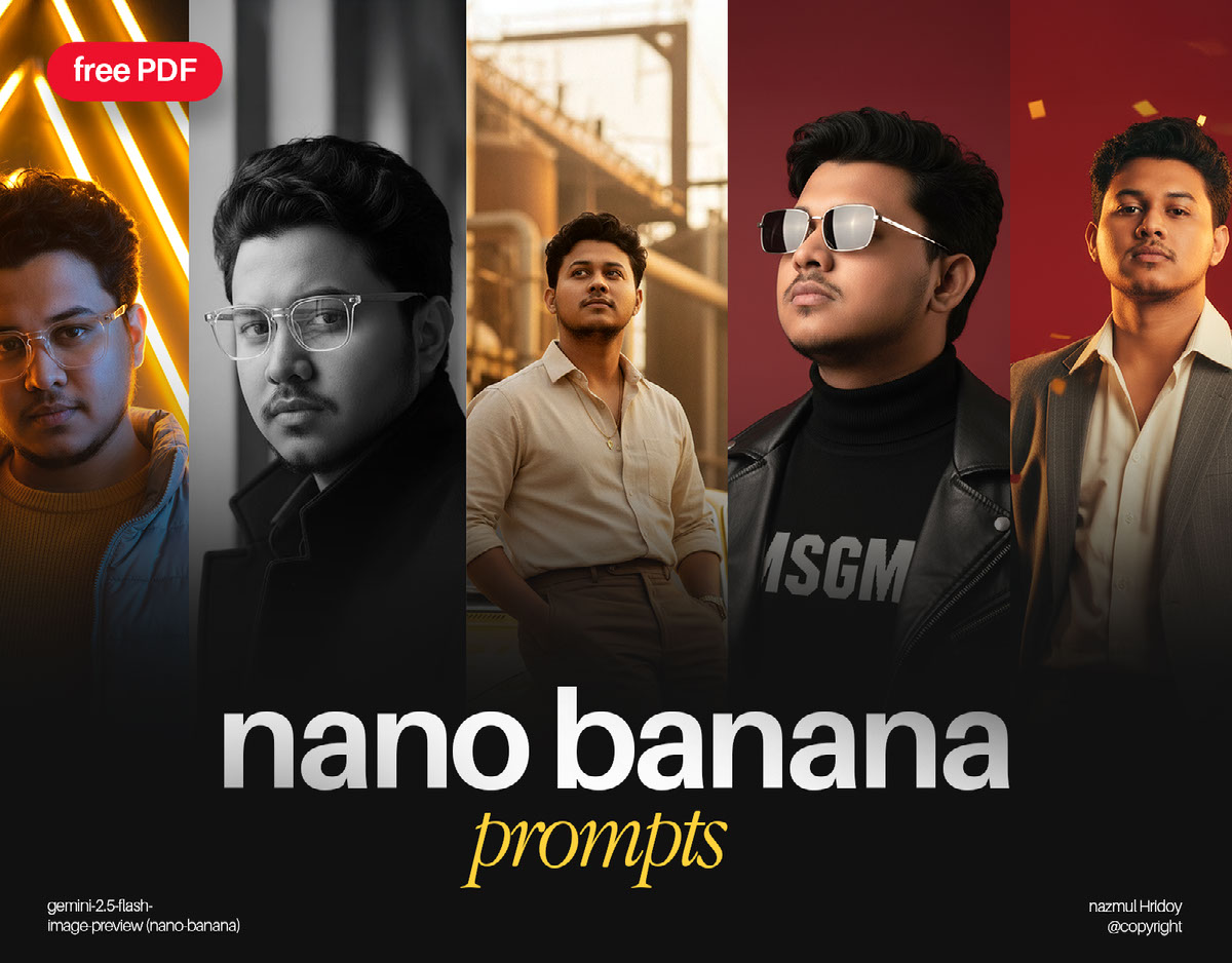 nano banana portrait prompt by nazmul on Behance :: Behance