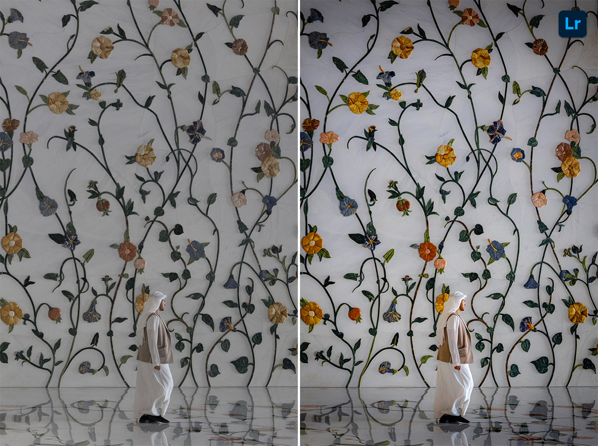 Wall Art - Grand Mosque | Edit | Photoshop Lightroom