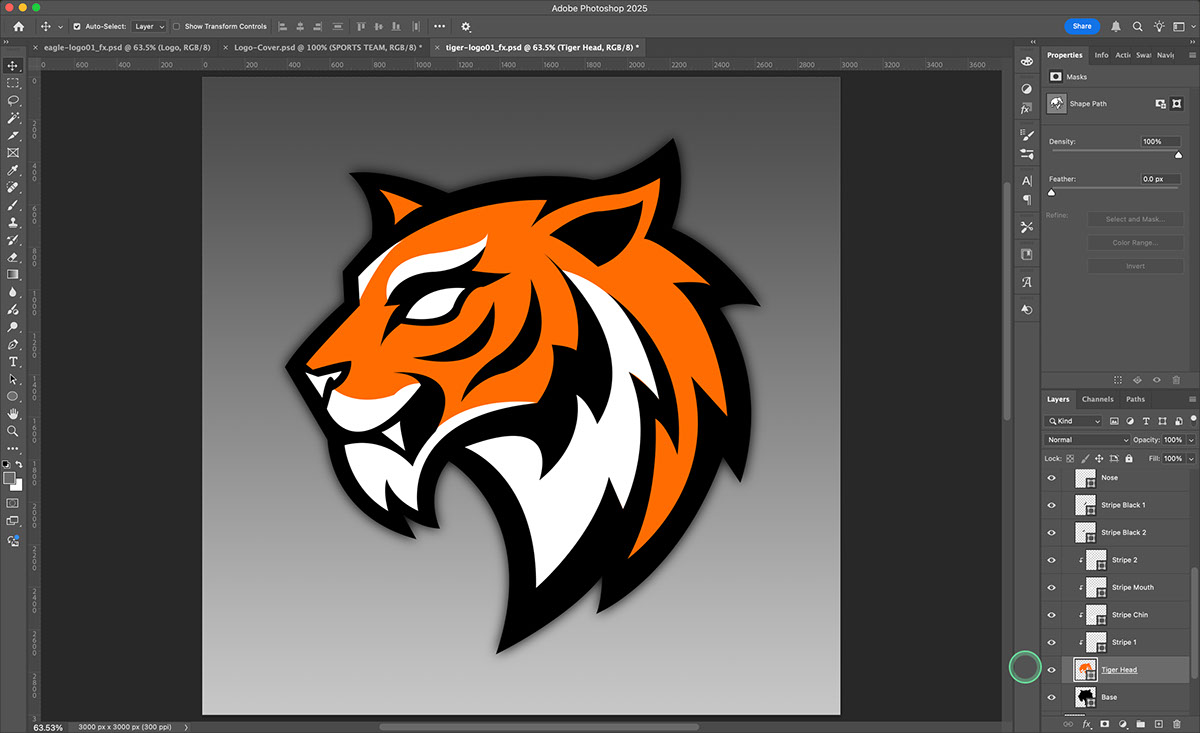 tiger-logo_fx on Behance :: Behance