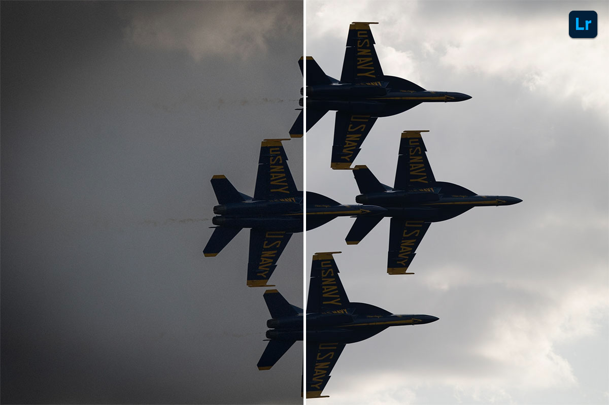 Blue Angels | Remix | Photoshop Lightroom