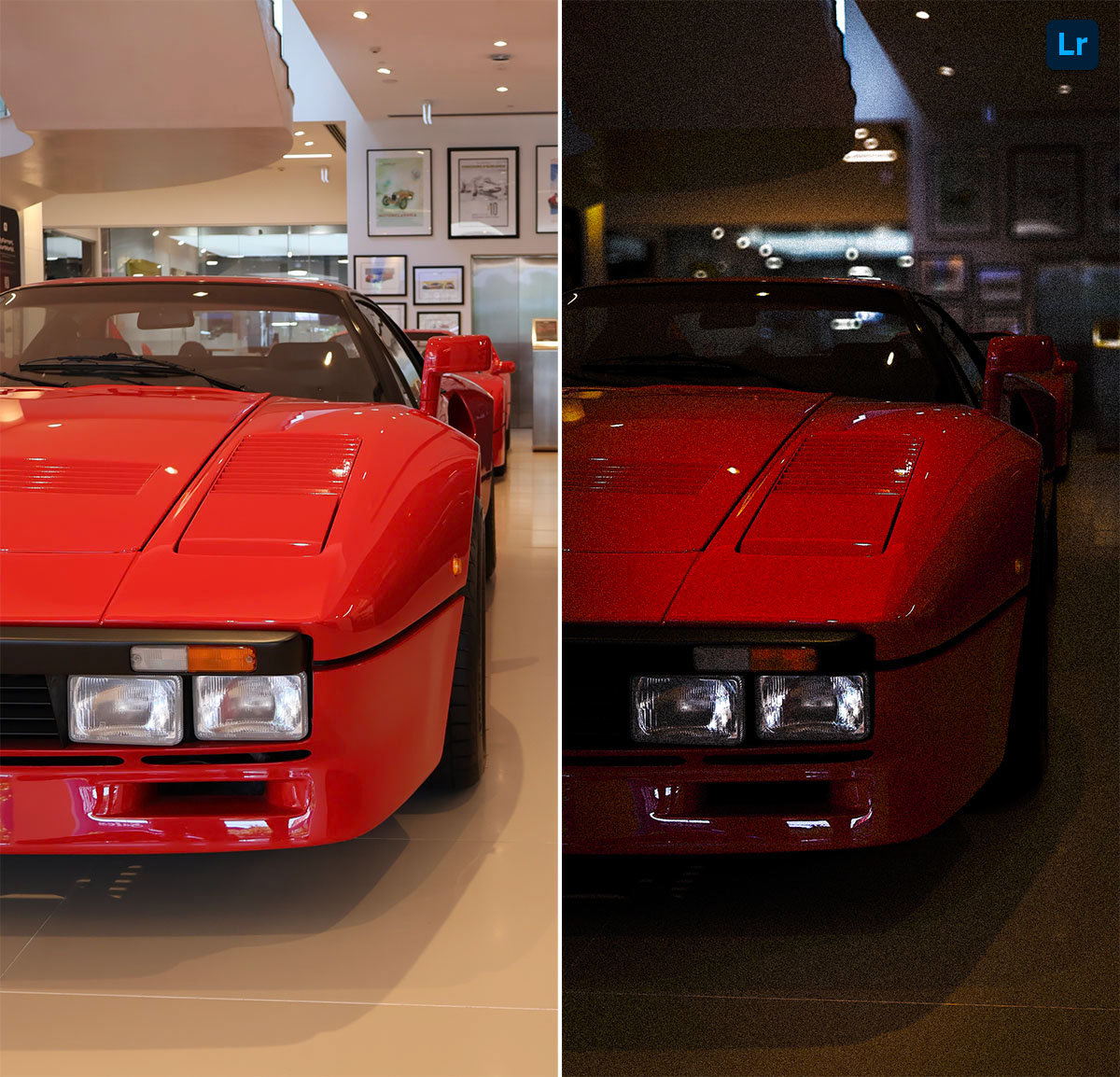 Ferrari 288 GTO | Edit | Photoshop Lightroom