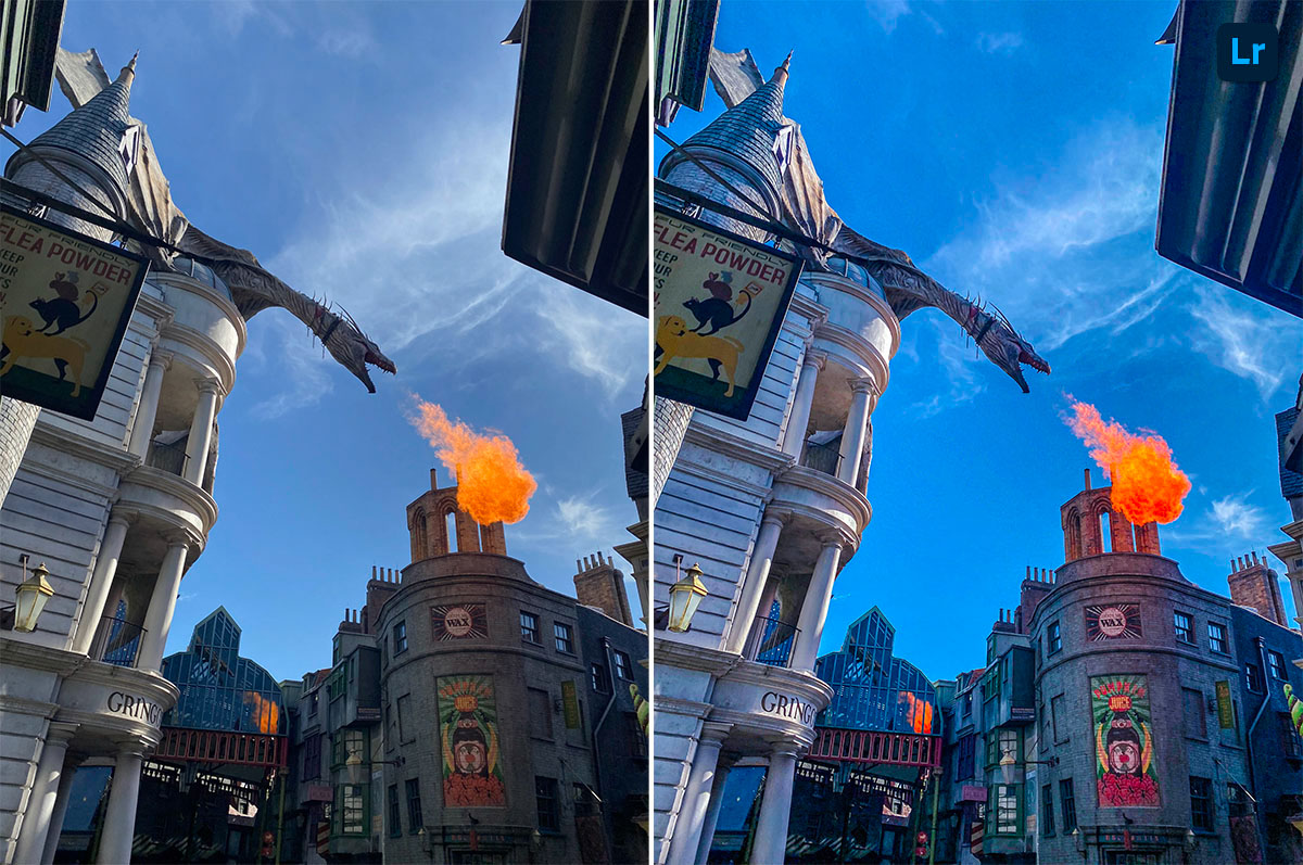 Universal Studios | Edit | Photoshop Lightroom