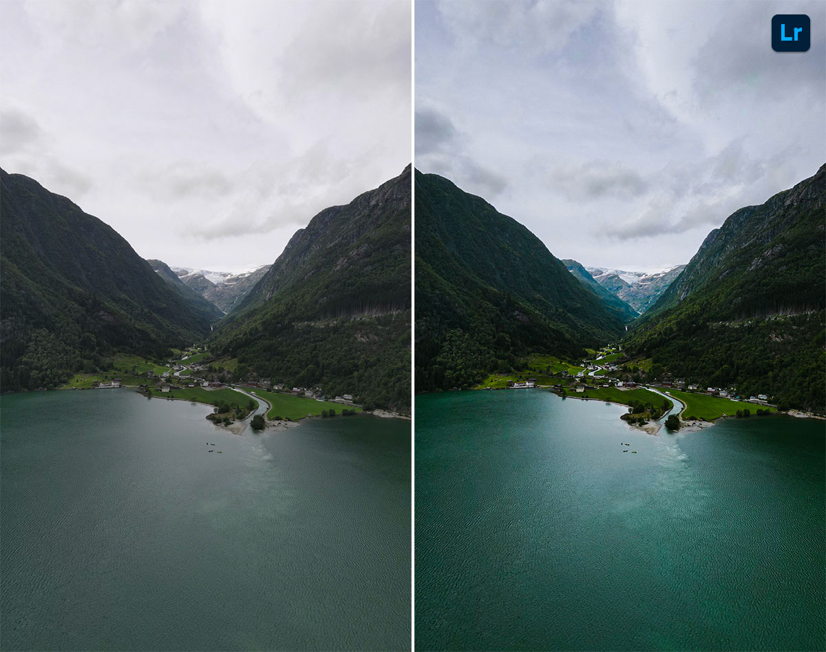 Norwegian Lake | Edit | Photoshop Lightroom