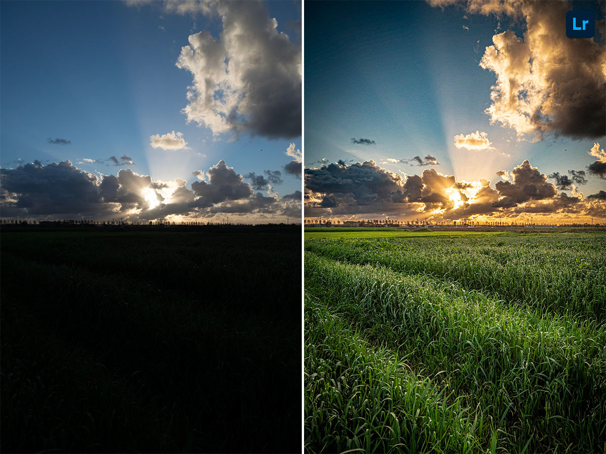 Knokke sunset | Edit | Photoshop Lightroom