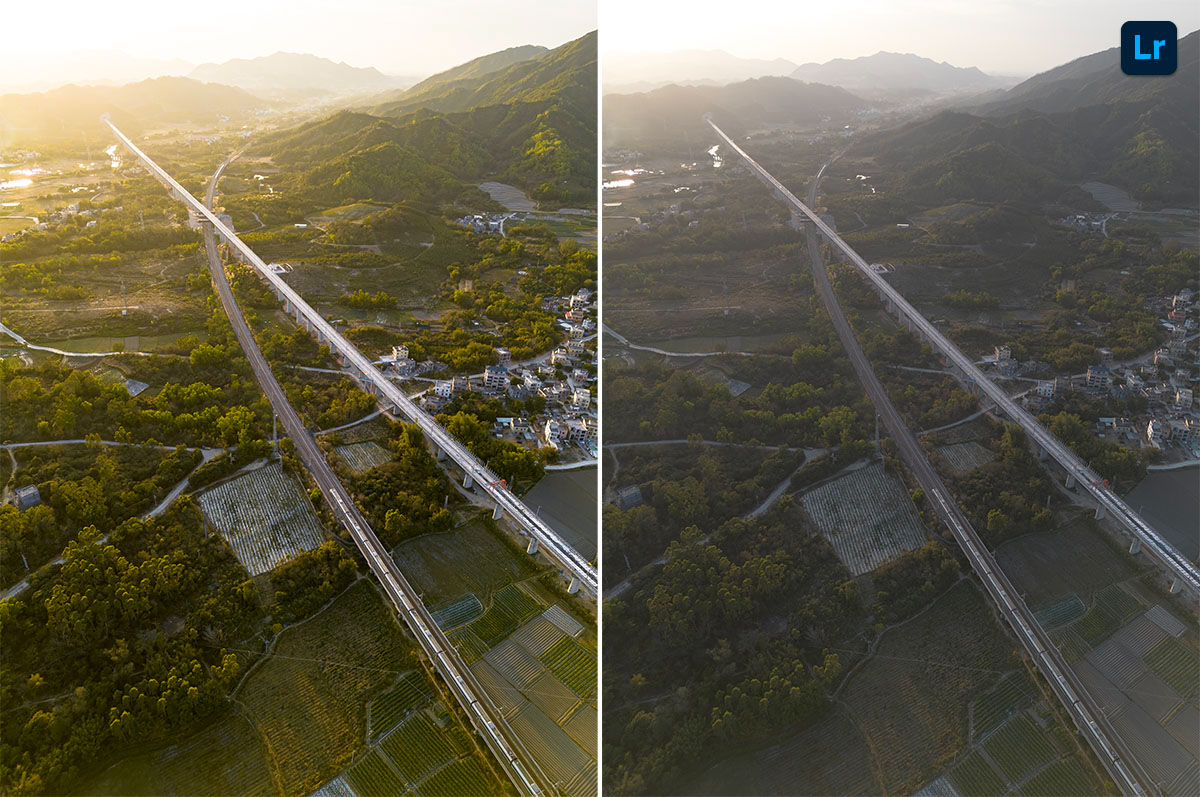 The Road to the Mountains | Remix | Photoshop Lightroom