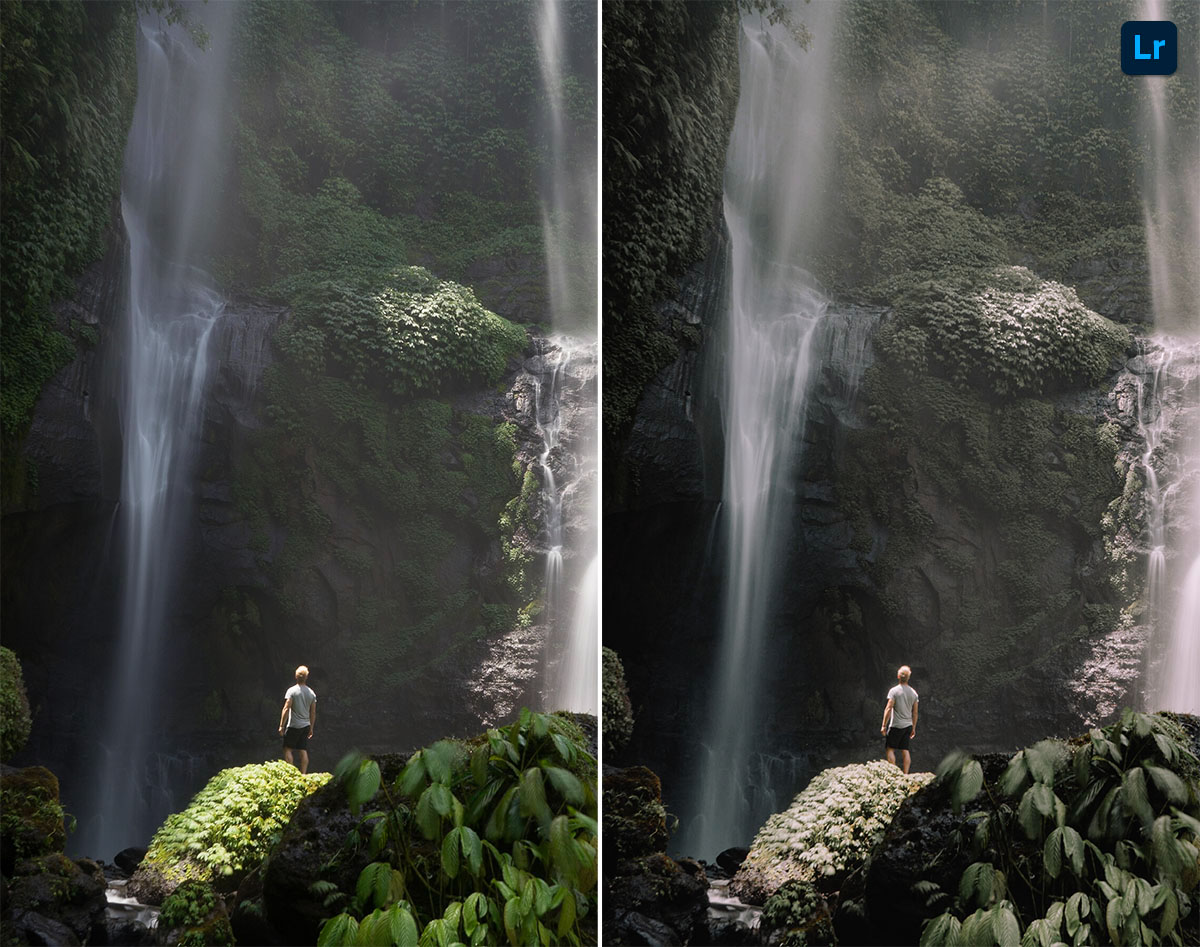 Waterfall | Remix | Photoshop Lightroom