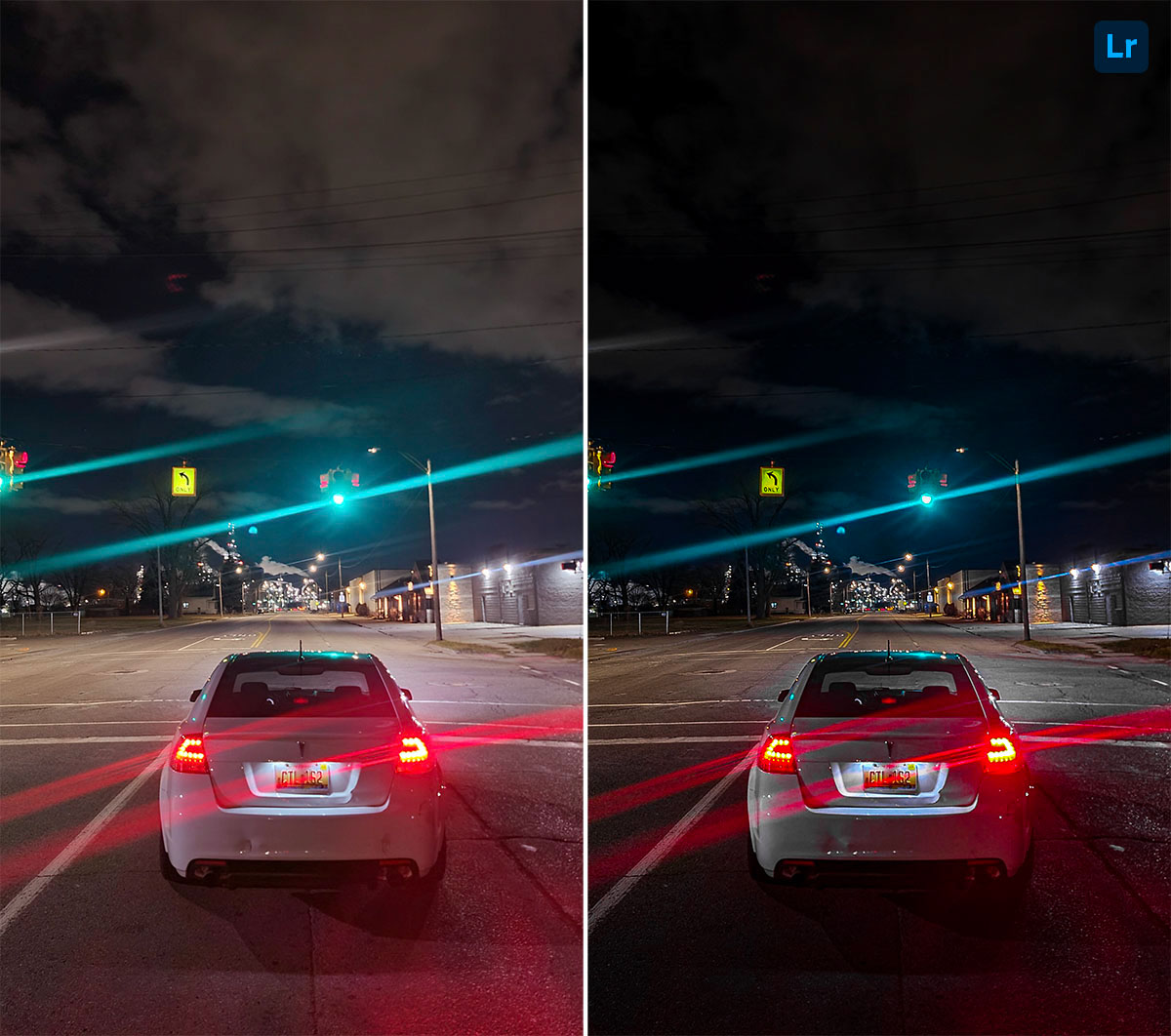 Car night shot | Edit | Photoshop Lightroom