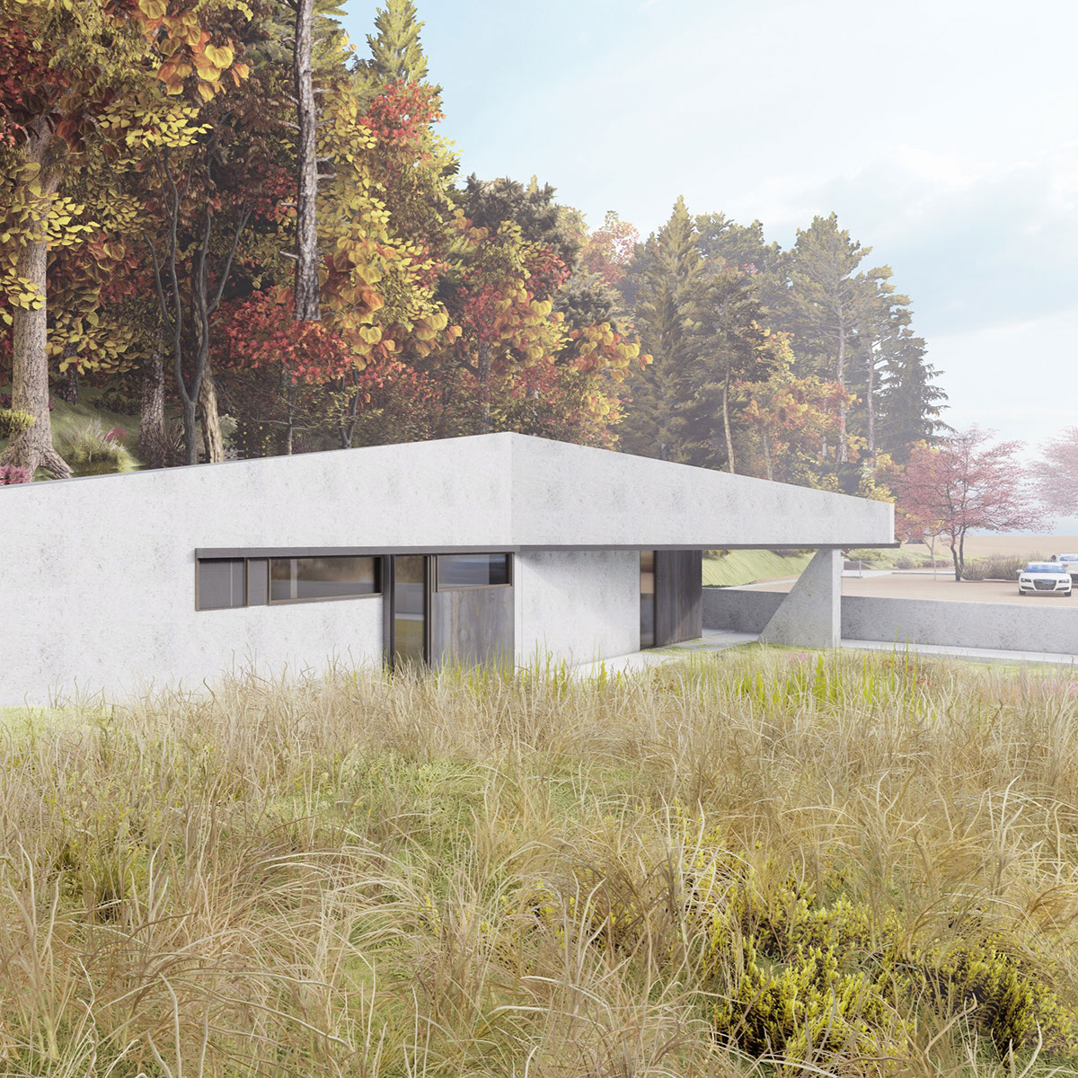 Sayuwon Park gate and facilities on Behance :: Behance