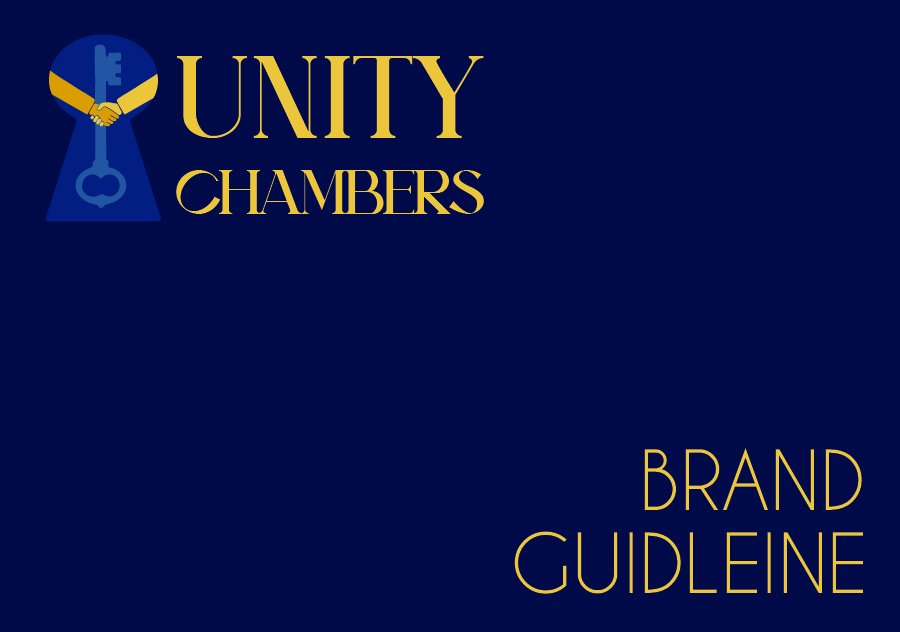Unity Chambers Brand Guideline on Behance :: Behance