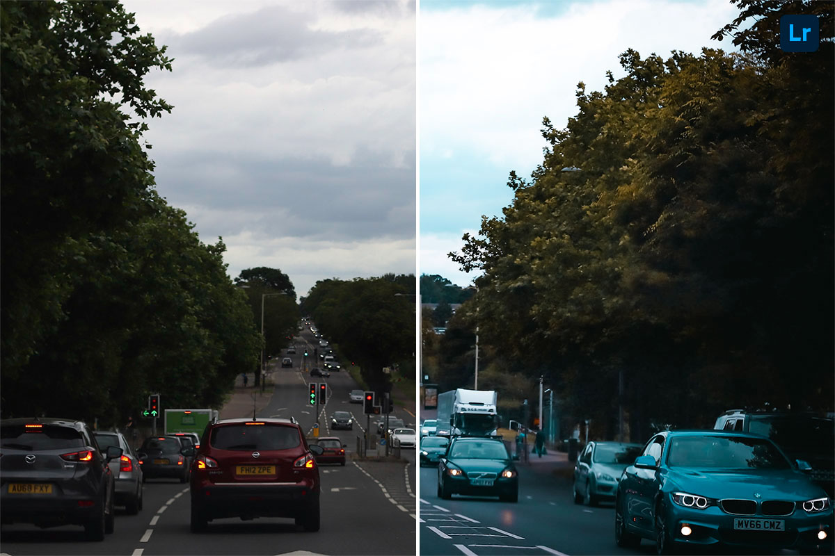 On the road | Edit | Photoshop Lightroom