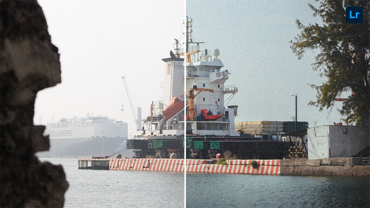 Port boat | Edit | Photoshop Lightroom