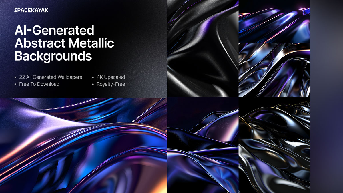 Abstract Metallic Backgrounds on Behance :: Behance