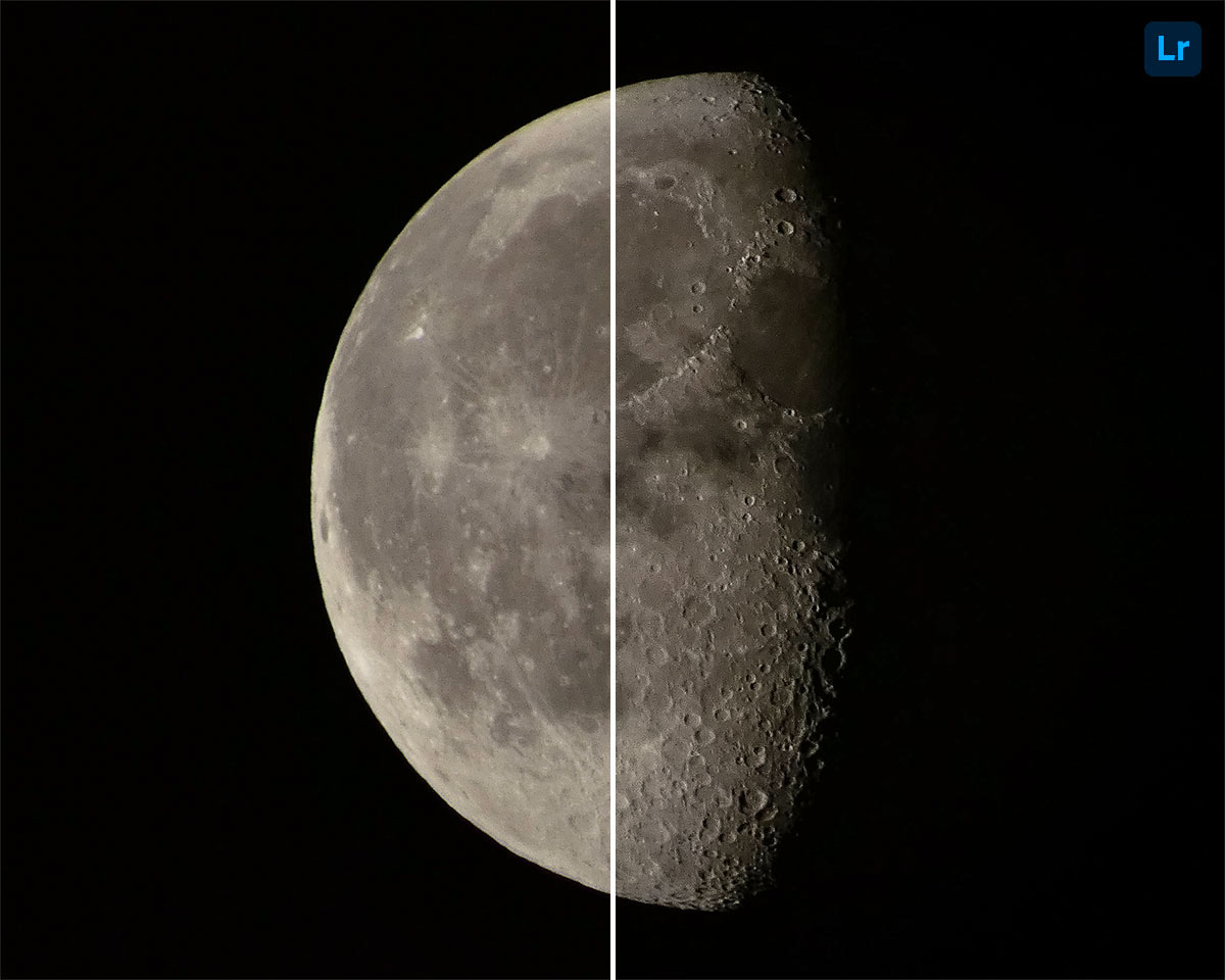 Moon | Edit | Photoshop Lightroom