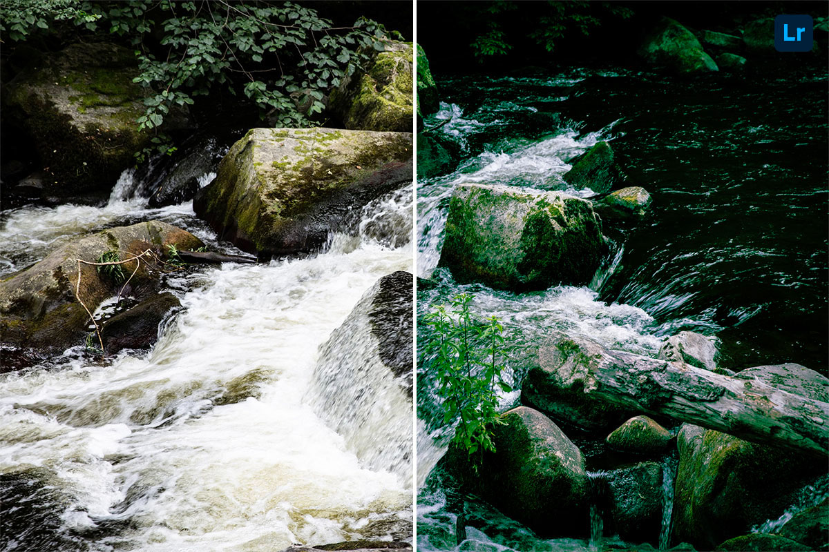 Flusslandschaft | Remix | Photoshop Lightroom