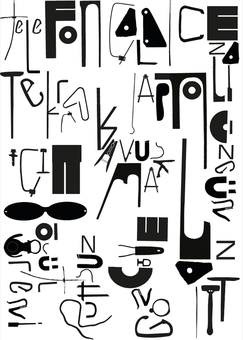 Objectified When Letters Become Objects on Behance :: Behance