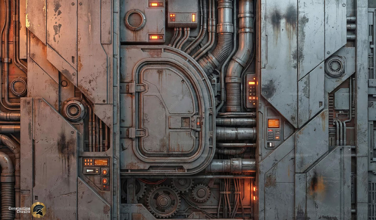 Sci-Fi Textures Series 1 on Behance :: Behance