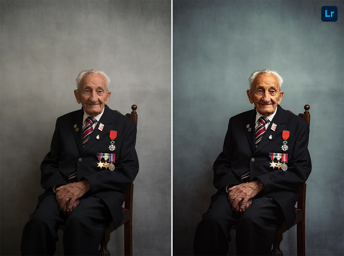 Albert Allen | World War 2 Veteran | Remix | Photoshop Lightroom