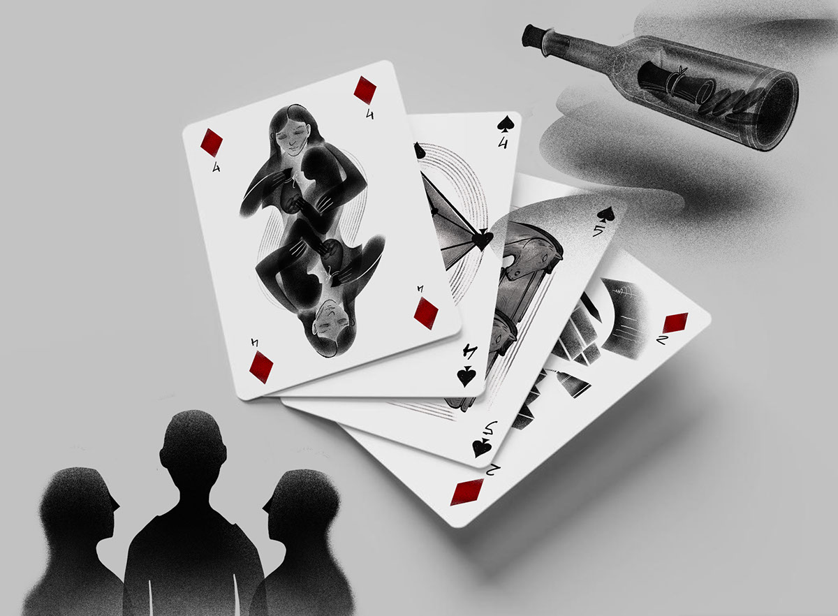 Playing Cards Independent Design Project on Behance :: Behance