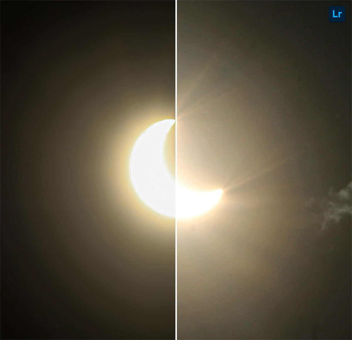 eclipse 2023 | Edit | Photoshop Lightroom