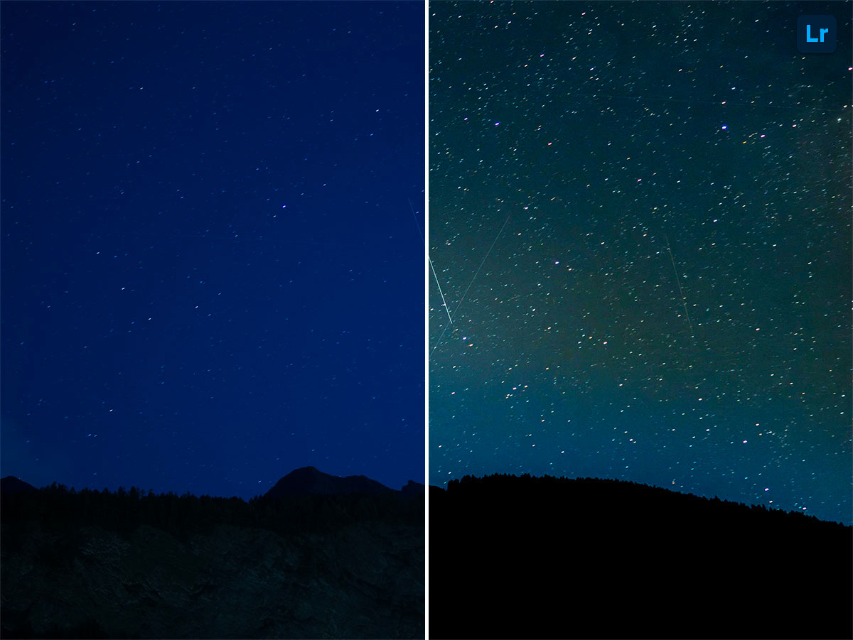 night sky | Edit | Photoshop Lightroom