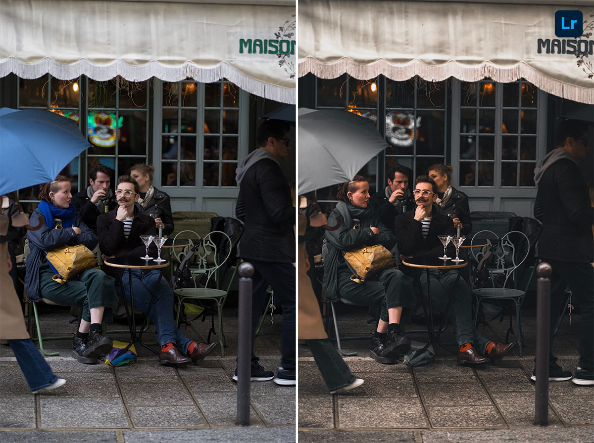The moustache | Edit | Photoshop Lightroom