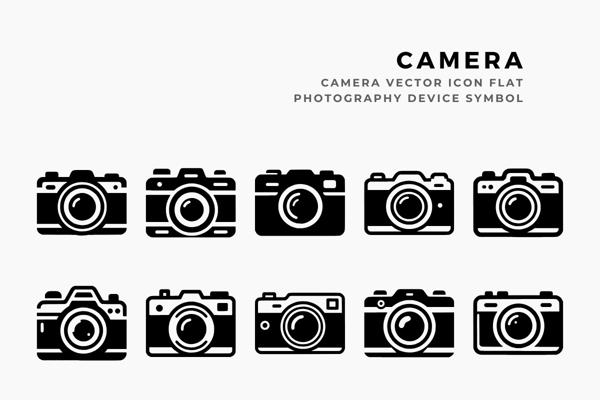 Camera Icon Vector on Behance :: Behance