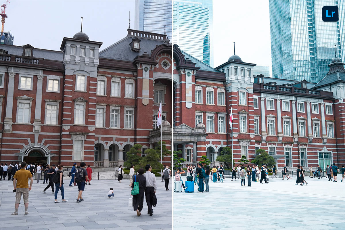 Tokyo eki | Edit | Photoshop Lightroom