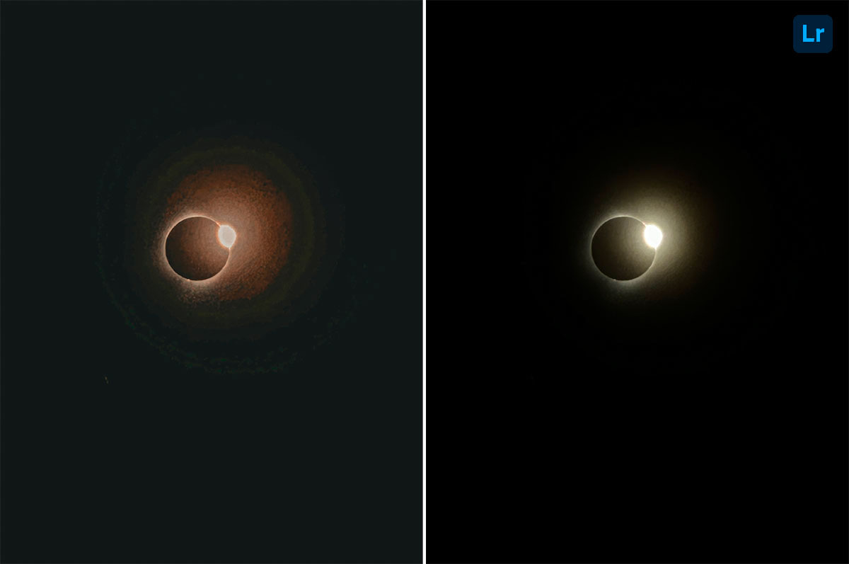 Canadas solar eclipse | Edit | Photoshop Lightroom
