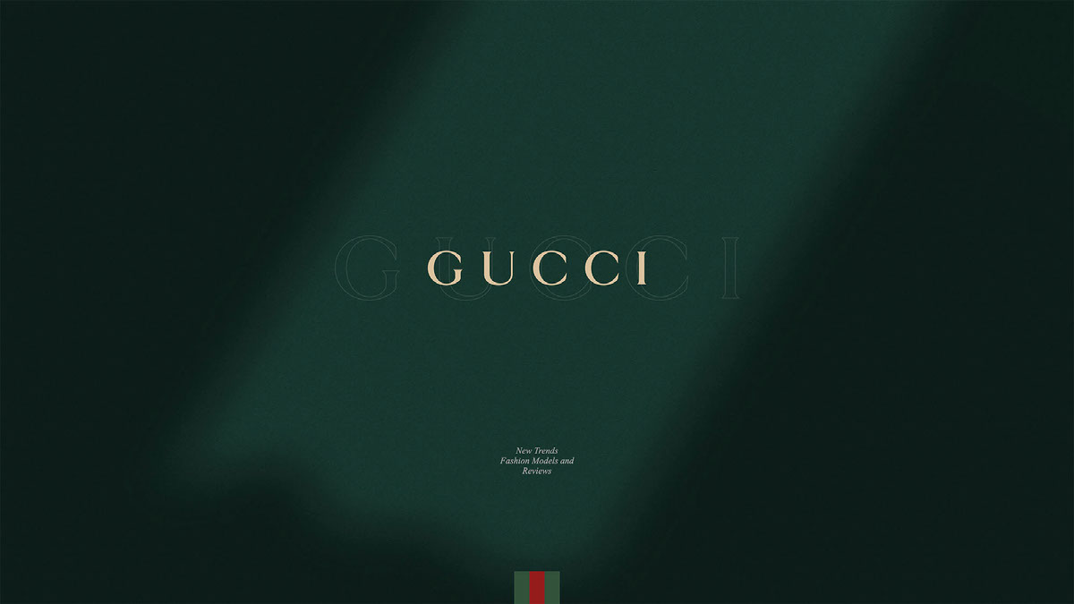Gucci Powerpoint Presentation Template On Behance Behance
