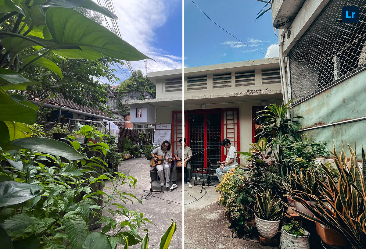 cafe band | Edit | Photoshop Lightroom