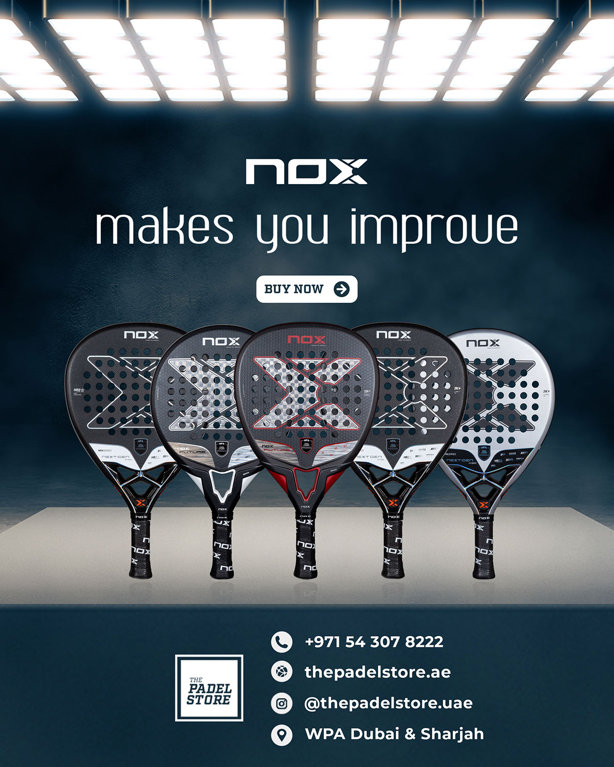 NOX 2025 Racket Series Visual Launch Campaign on Behance :: Behance