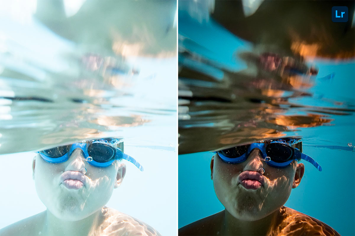 Under the Water | Edit | Photoshop Lightroom