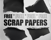 FREE Scrap Paper Pack :: Behance