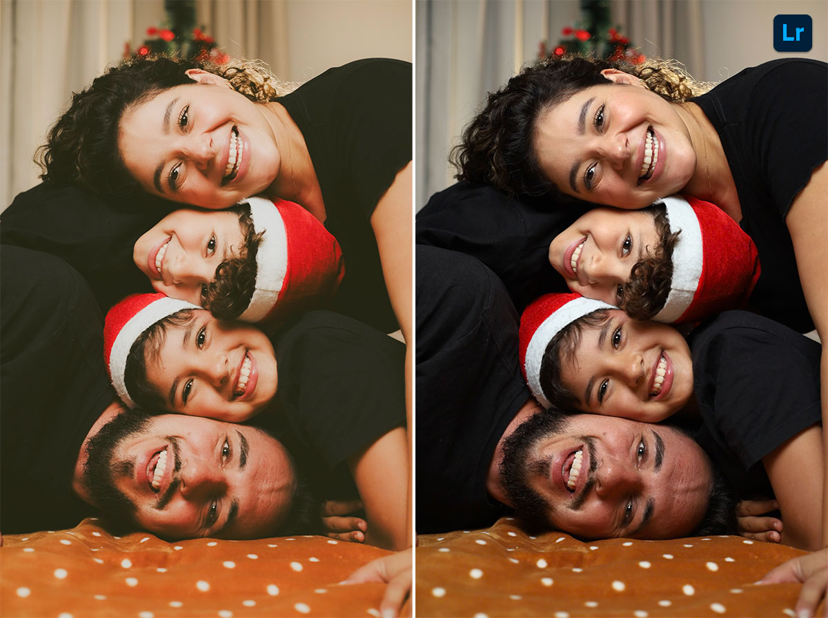 Natal em Família | Remix | Photoshop Lightroom
