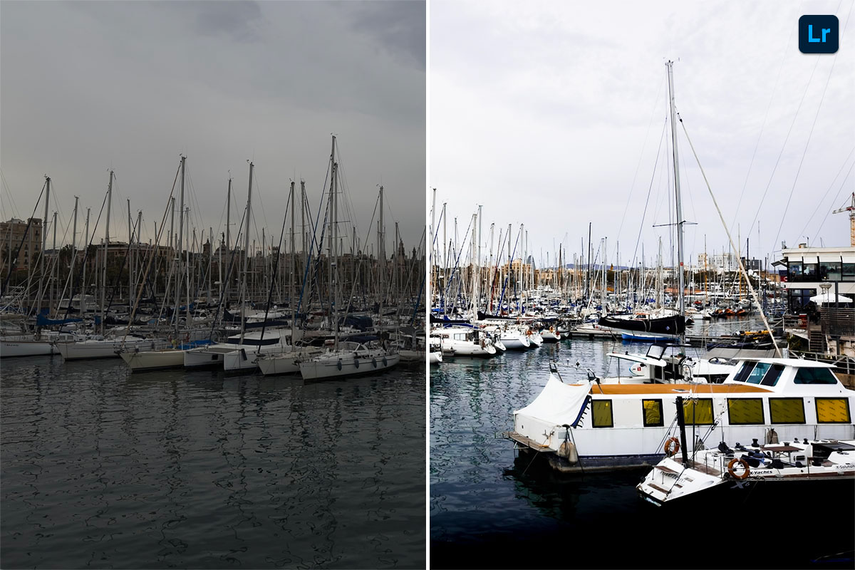 Barcelona bay | Edit | Photoshop Lightroom