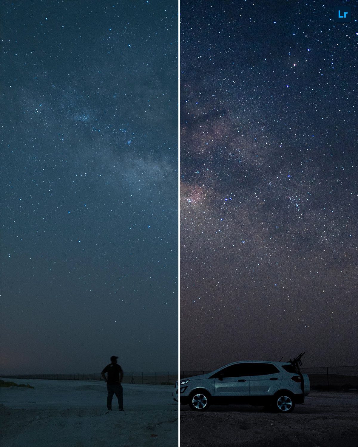 Milky way | Edit | Photoshop Lightroom
