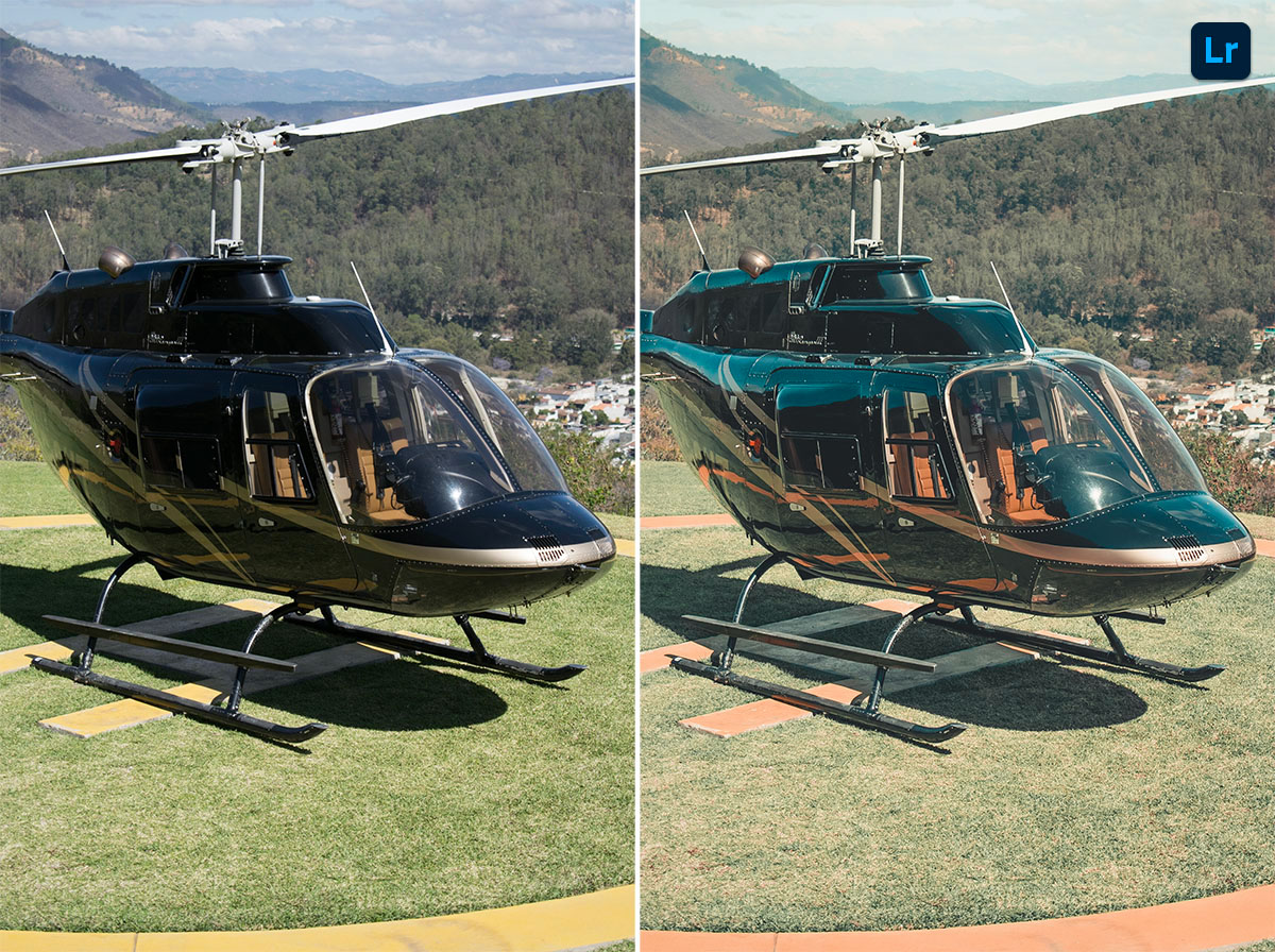 Helicopter | Remix | Photoshop Lightroom